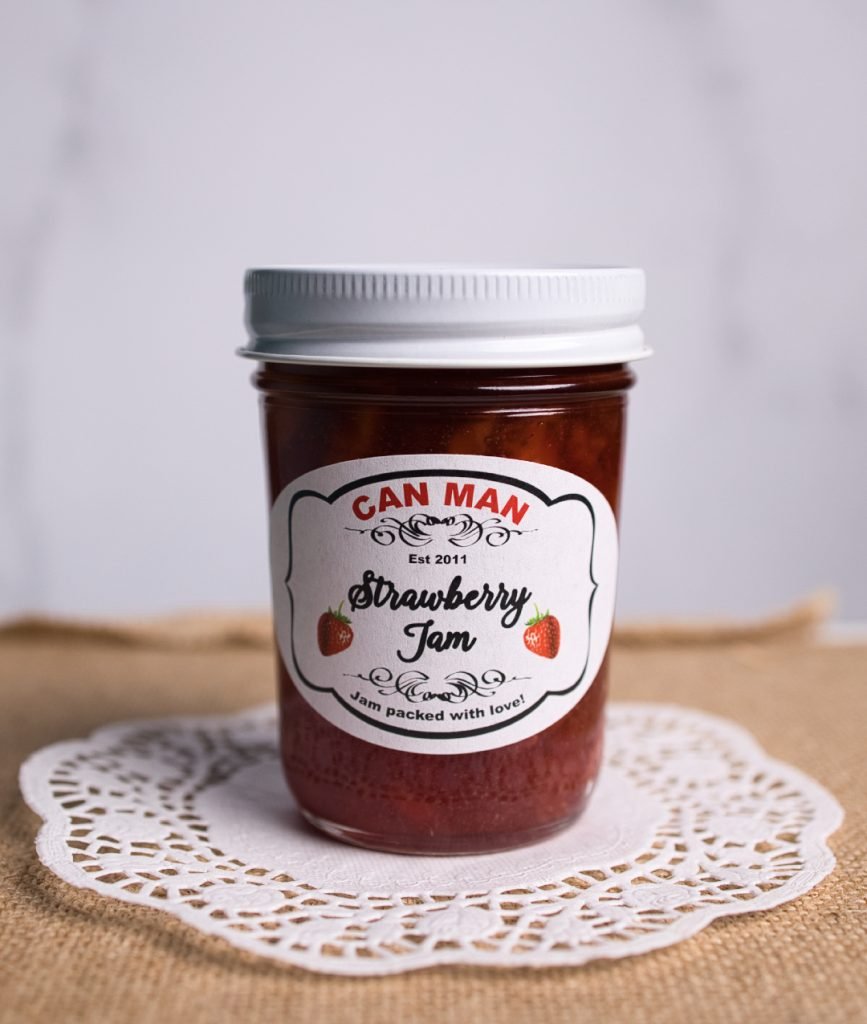 6 Jam Package (CHOOSE 6 FLAVORS) – FREE SHIPPING – Can Man Jam
