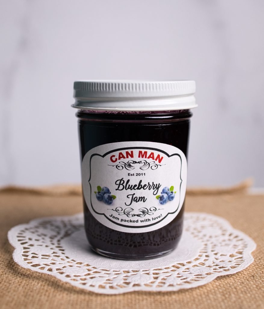 6 Jam Package (CHOOSE 6 FLAVORS) – FREE SHIPPING – Can Man Jam